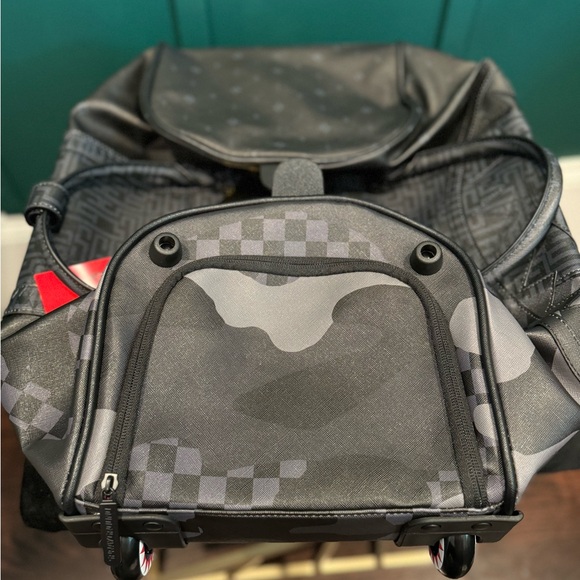 Sprayground | Bags | Sprayground Raceway Shadow Phantom Duffle Wheely ...